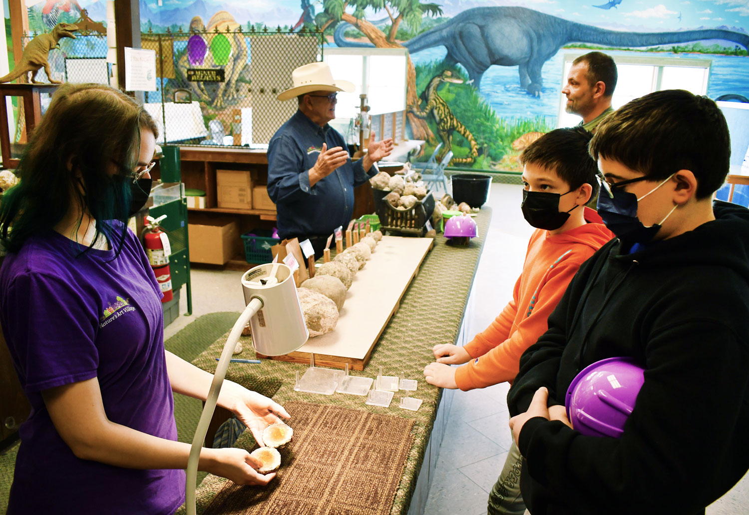 Find Your Treasure At Our Geode Center - Nature's Art Village